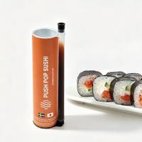 China Cylinder Paper Tube Packaging Can Sushi Takeaway Packaging Box for sale