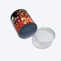 China Nuts Round Paper Tube With Easy Peel Lid Moisture Resistant for sale