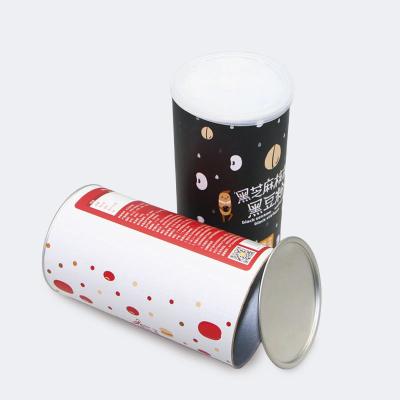 China Food Grade Cylinder Kraft Paper Cardboard Paper Tubes Packaging Customized for sale