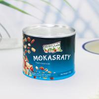 China Aluminum Easy Peel Off Lid Paper Can Food Grade Sealed Cylindrical Paper Can for sale