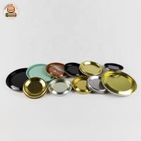 China 65mm Tinplate Can Cover Metal Can Lid For Paper Cans Bottle Closures Lids for sale