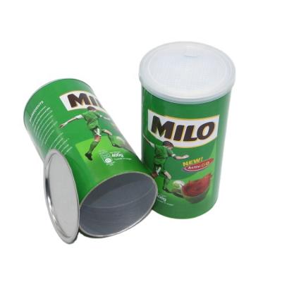 China Airtight Composite Paper Tube Packaging Food Grade Custom Size for sale