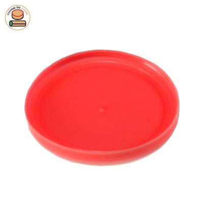 China Circular PE Plastic Cover Lids Cap For Paper Tube Can Jars for sale