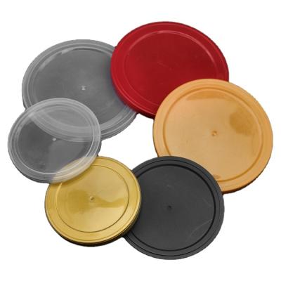 China PE 401 Plastic Lid For Metal Cans Custom Colored Plastic Can Lid for sale