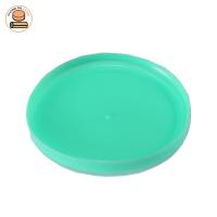 China Circular PE Plastic Cover Lids Cap For Paper Tube Can Jars for sale