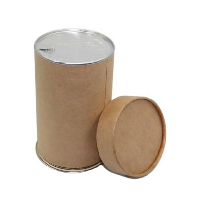 China Airtight Eco Friendly Paper Tube Cardboard Packaging For Collagen Supplement / Powder for sale