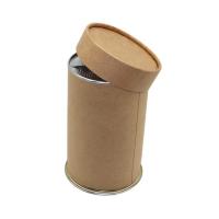 China Airtight Eco Friendly Paper Tube Cardboard Packaging For Collagen Supplement / Powder for sale