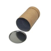 China Airtight Eco Friendly Paper Tube Cardboard Packaging For Collagen Supplement / Powder for sale