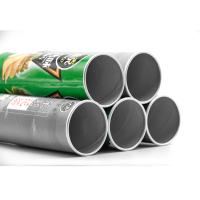 China Customized Food Grade Paper Potato Chips Can Round Paper Tube With Inner Lining for sale