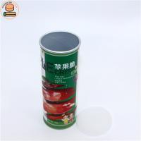 China Custom Food Grade Potato Chips Can Shrimp Chips Snack Paper Tube Packaging for sale