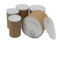 China Kraft Paper Packaging Tube Cylinder Cardboard Composite Cans For Food Packaging for sale