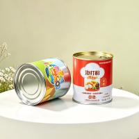 China Empty Recyclable Paper Storage Canister For Pet Food Chocolate Sugar Snack Cake Cookie Chewing Gum for sale
