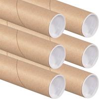 China Bio Degradable Large Cylinder Long Paper Tube For Poster Painting Maps for sale