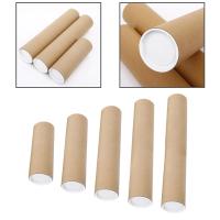 China Bio Degradable Large Cylinder Long Paper Tube For Poster Painting Maps for sale