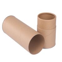 China Round Kraft Paper Cardboard Tube Eco Friendly Cylinder Packaging Box For Clothing Socks Shoes for sale