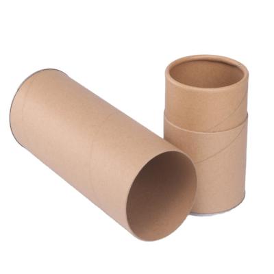 China Round Kraft Paper Cardboard Tube Eco Friendly Cylinder Packaging Box For Clothing Socks Shoes for sale