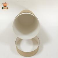 China Round Kraft Paper Cardboard Tube Eco Friendly Cylinder Packaging Box For Clothing Socks Shoes for sale