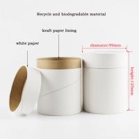 China Round Kraft Paper Cardboard Tube Eco Friendly Cylinder Packaging Box For Clothing Socks Shoes for sale