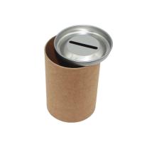 China Cylinder Money Saving Box Piggy Bank Money Savings Jar For Kids for sale