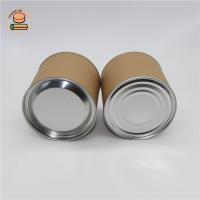 China Talcum Powder Coffee Kraft Paper Tube Eco Friendly Food Packaging Round Tea Box for sale