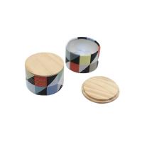 China Food Grade Round Tea Cylindrical Paper Tube Box Recyclable Offset Printing for sale