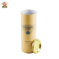 China Custom Printed Cylinder Paper Tube For Red Wine Whiskey Packaging for sale
