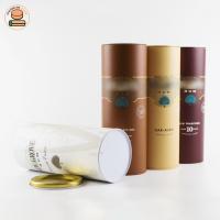 China Custom Printed Cylinder Paper Tube For Red Wine Whiskey Packaging for sale