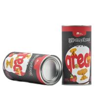 China Custom Printed Food Paper Can Packaging For Fruit Powders Berries Snacks for sale