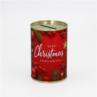 China Christmas Gift Coin Storage Container Paper Tube Money Saving Box Customized for sale
