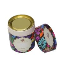 China Custom Food Grade Kraft Cylinder Packaging Biodegradable Paper Tea Canister for sale
