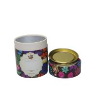 China Custom Food Grade Kraft Cylinder Packaging Biodegradable Paper Tea Canister for sale