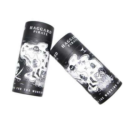 China Kraft Paper Sealed Cylindrical Tube Packaging Food Grade Biodegradable for sale
