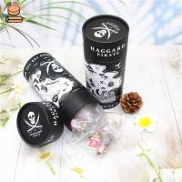 China Kraft Paper Sealed Cylindrical Tube Packaging Food Grade Biodegradable for sale