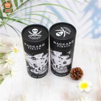 China Kraft Paper Sealed Cylindrical Tube Packaging Food Grade Biodegradable for sale