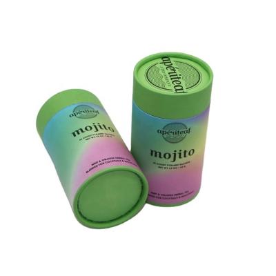 China Eco Friendly Round Kraft Paperboard Tubes Biodegradable Empty Packaging Tube for sale
