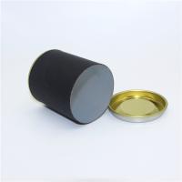 China Customized Paper Tube Tinplate Plug Lid For Scented Candles Packaging for sale