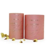 China Food Grade Push Up Tea Paper Tube Can Packaging Direct Printing for sale