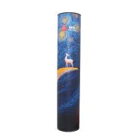 China Large Round Cardboard Shipping Tubes Mailing Poster Kraft Paper Packaging Tube for sale