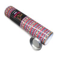 China Custom Long Cylindrical Kraft Paper Tube Packaging For Posters And Badminton for sale