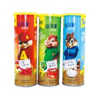 China Customized Composite Paper Potato Chips Can With Plastic Lid for sale