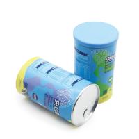 China Easy Tear Aluminum Foil Composite Paper Cans Custom Size With External Logo for sale