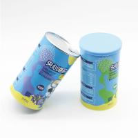 China Easy Tear Aluminum Foil Composite Paper Cans Custom Size With External Logo for sale