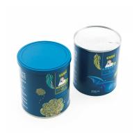 China Eco Friendly Composite Easy Peel Off Lid Paper Can For Powdered Food Products for sale