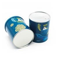 China Eco Friendly Composite Easy Peel Off Lid Paper Can For Powdered Food Products for sale