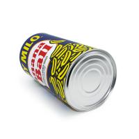China Custom Large Format Cylindrical Kraft Paper Canister For Puffed Snacks for sale