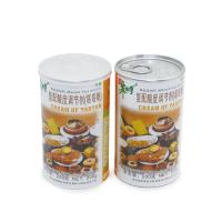 China Food Grade Kraft Paper Empty Ring Pull Tab Can For Tea Coffee Beans Snacks for sale