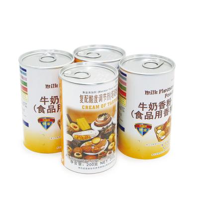 China Powdered Seasonings Paper Canister With Easy Open Lid Dust Cover for sale