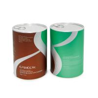 China Airtight Ring Pull Tab Can Food Grade Moisture Proof Composite Paper Canister for sale