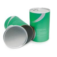 China Airtight Ring Pull Tab Can Food Grade Moisture Proof Composite Paper Canister for sale