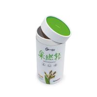 China Custom Eco Friendly Push Up Paper Tube Cylindrical Paper Container For Fertilization for sale